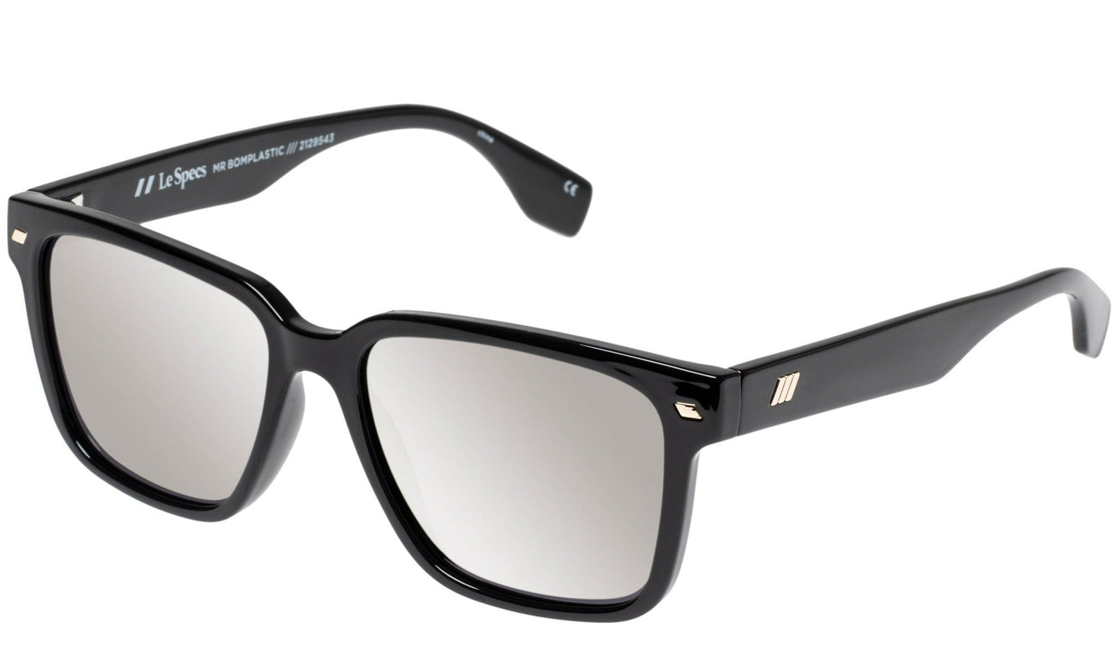 MR BOMPLASTIC BLACK - SMOKE MONO GOLD FLASH – GOOD BRANDS